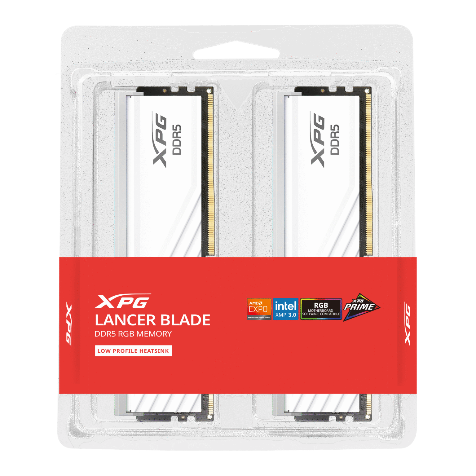 XPG Lancer Blade 16G 6000Mhz RGB(C36) White - Venus Tech Store
